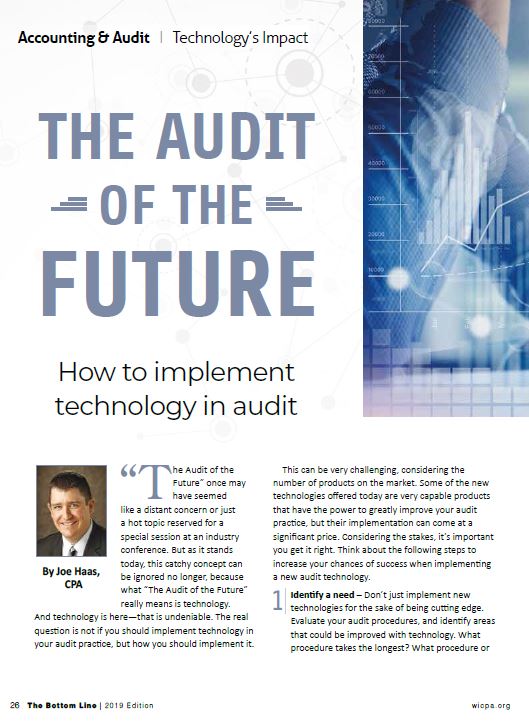 The Audit of the Future: How to Implement Technology In Audit - Hawkins ...